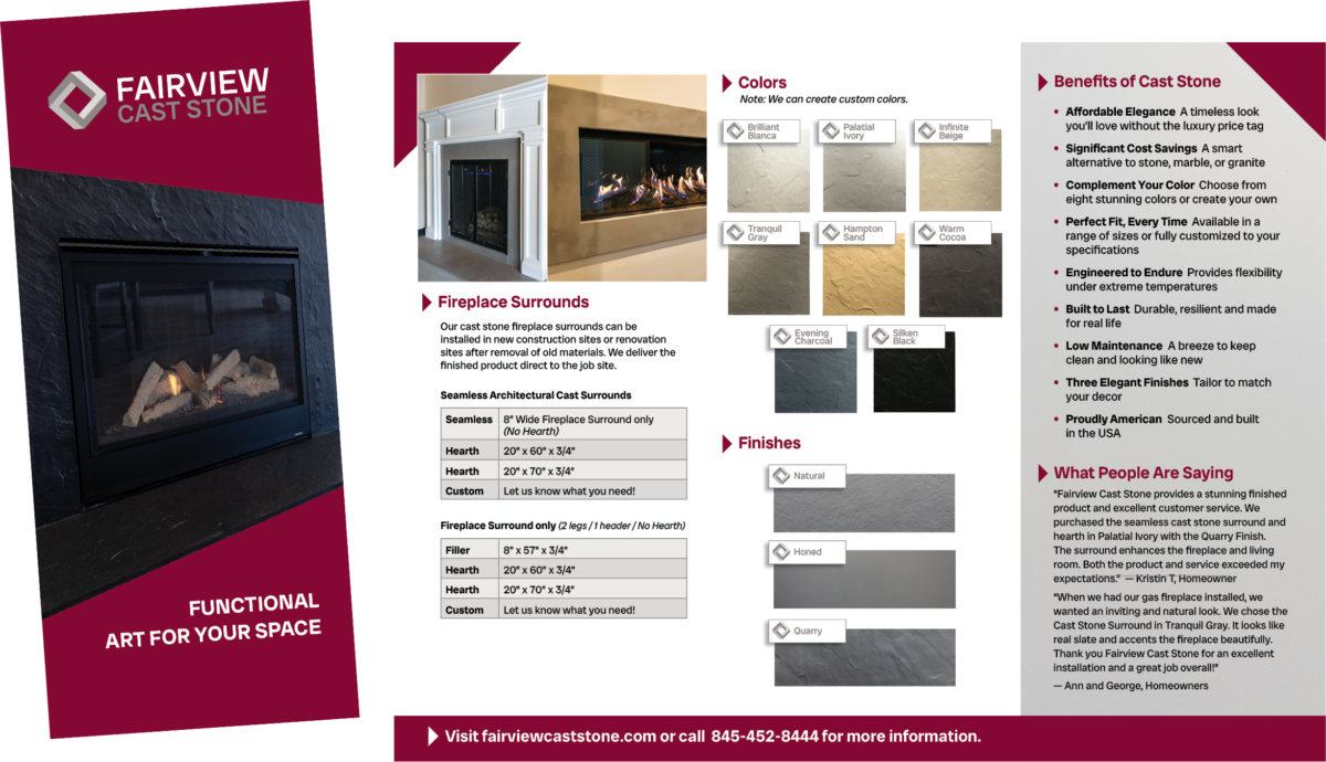 OUR PRODUCTS - Fairview Cast Stone